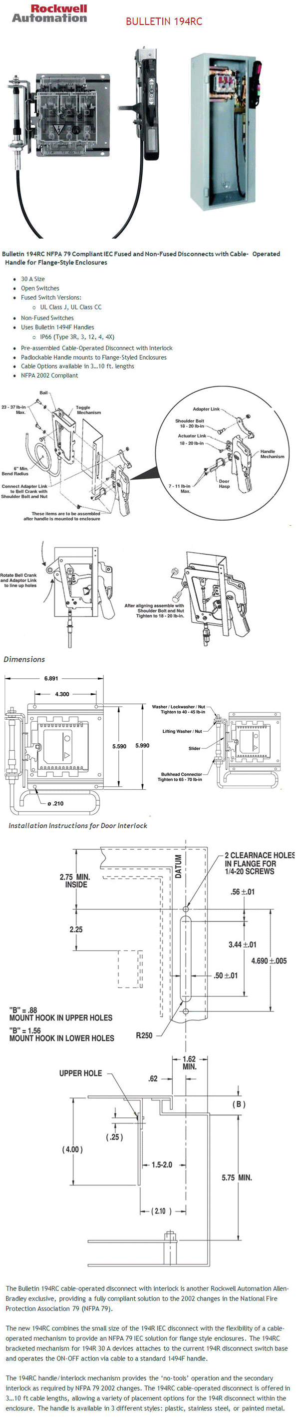 PRODUCT Rotary Disconnect Switches : บริษัท ร็อกเวล ออโตเมชั่น จำกัด ...